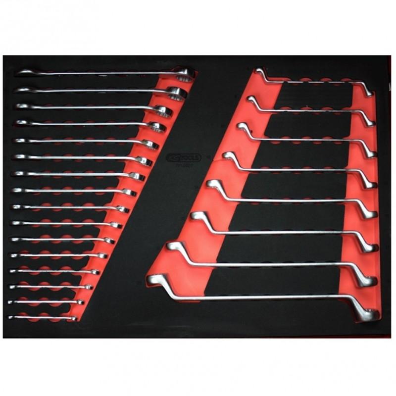 Vežimėlis su 215vnt. įrankių KS TOOLS RACINGline, 7 stalčiai, modelis ...