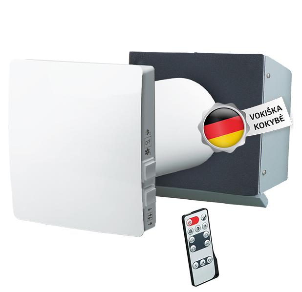 Sieninis Mini Rekuperatorius Vents TwinFresh Comfo RA1-25-14, žema ...