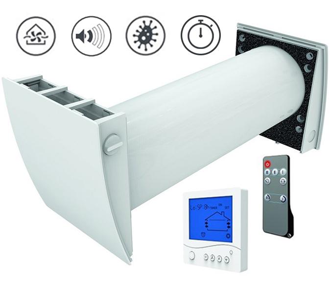 Sieninis Mini Rekuperatorius Vlano Aura, žema kaina | Varle.lt