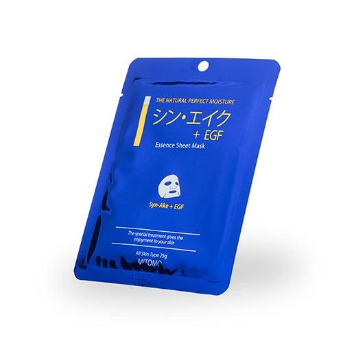 Veido kaukė su gyvatės nuodų analogu MITOMO Syn-Ake+EGF Face Mask 25g ...