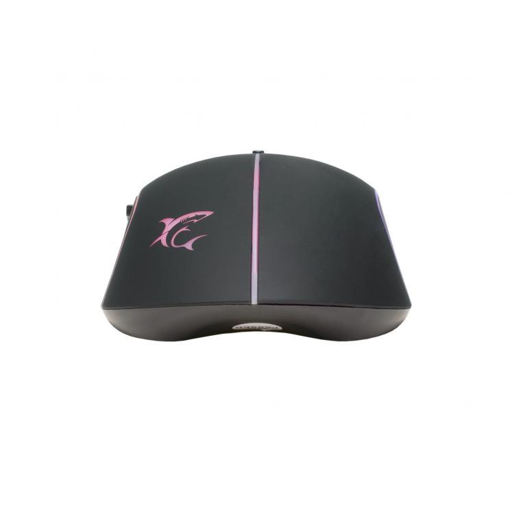 Žaidimų pelė White Shark Warlock su RGB pašvietimu, modelis - WARLOCK ...