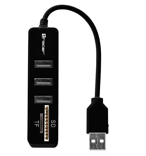 TRACER TRAPOD45693 Memory Card Reader Tracer All-In-One HUB USB 2.0 CH4 ...