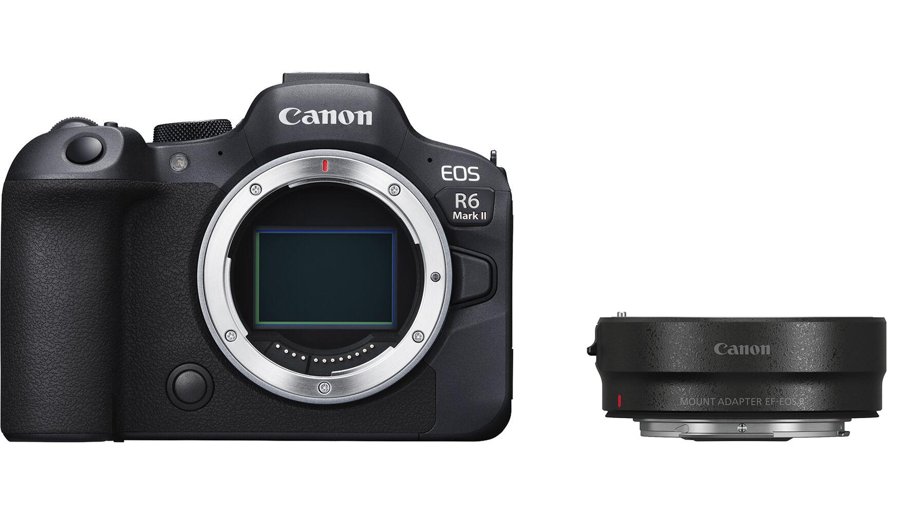 Canon EOS R6 Mark II + Mount Adapteris EF-EOS R, žema kaina | Varle.lt