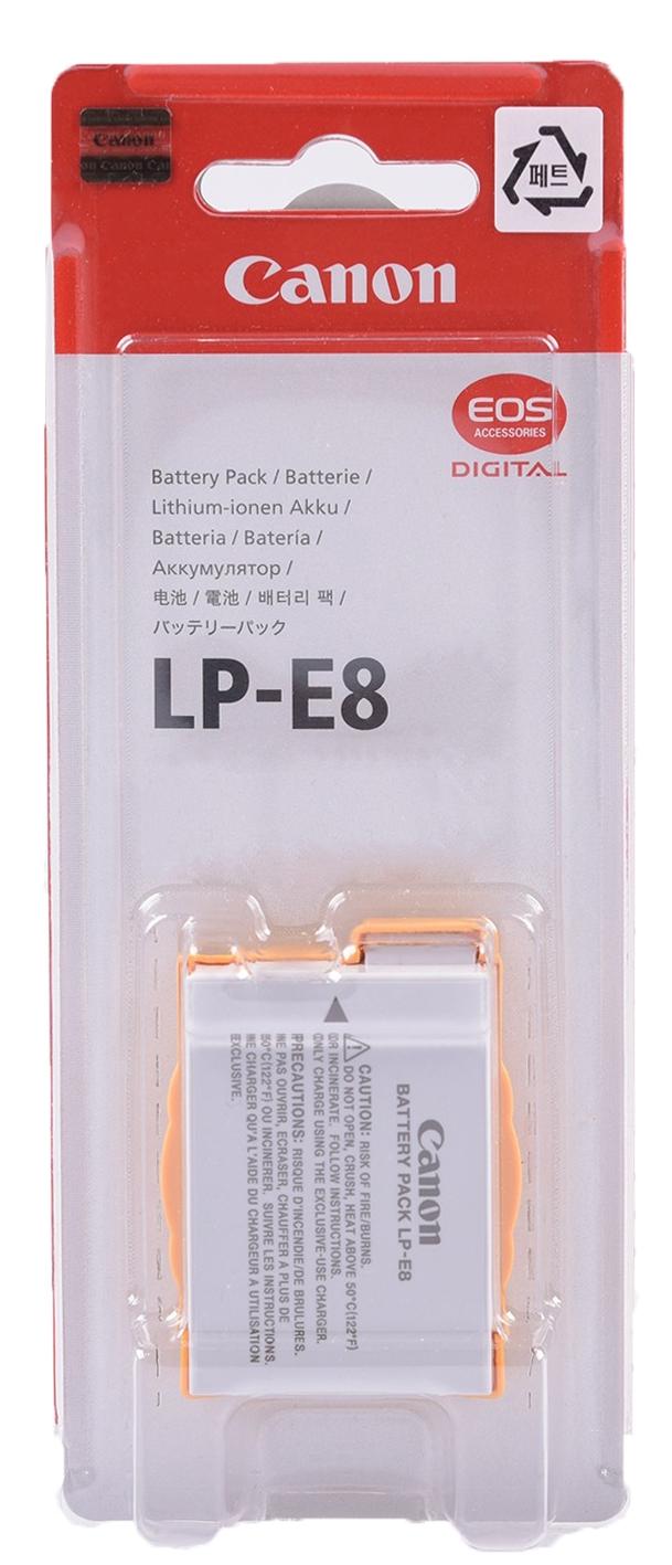 Canon LP-E8 baterija, modelis - ‎LP-E8, žema kaina | Varle.lt