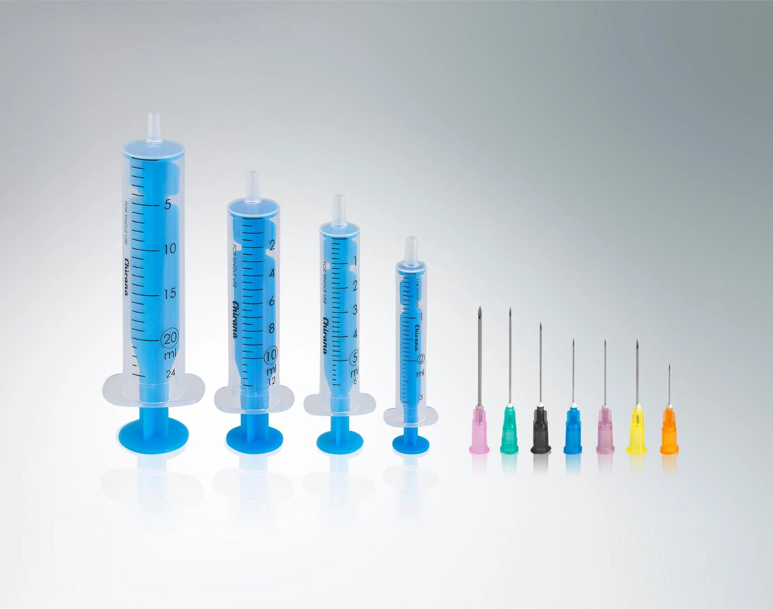 Chirana T Injecta CHIRANA® 2-part disposable syringes with needles (10 ...