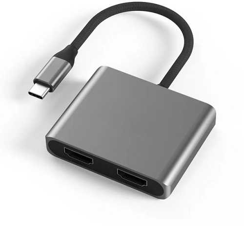 Extra Digital Adapteris USB Type-C - 2x HDMI 4K, žema kaina | Varle.lt