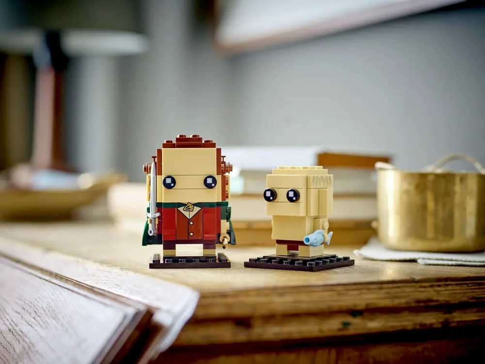 LEGO® BrickHeadz Frodas ir Golumas (40630), modelis - 40630, žema kaina ...