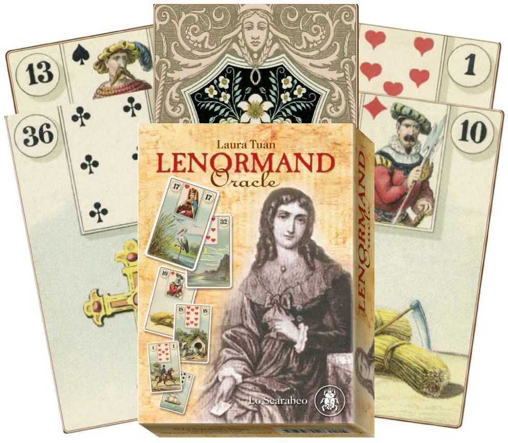 Laura Tuan Lenormand Oracle Kortos Lo Scarabeo, modelis - (1 vnt.) OR09 ...