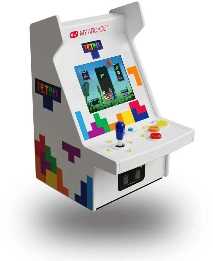 MY ARCADE Žaidimų Konsolė Player Pro Tetris 6,75", modelis - 711123 ...