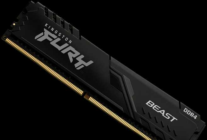 Vidinė atmintis (RAM) Kingston Fury Beast 16GB (2x8GB 3200MHz DDR4 CL16 ...