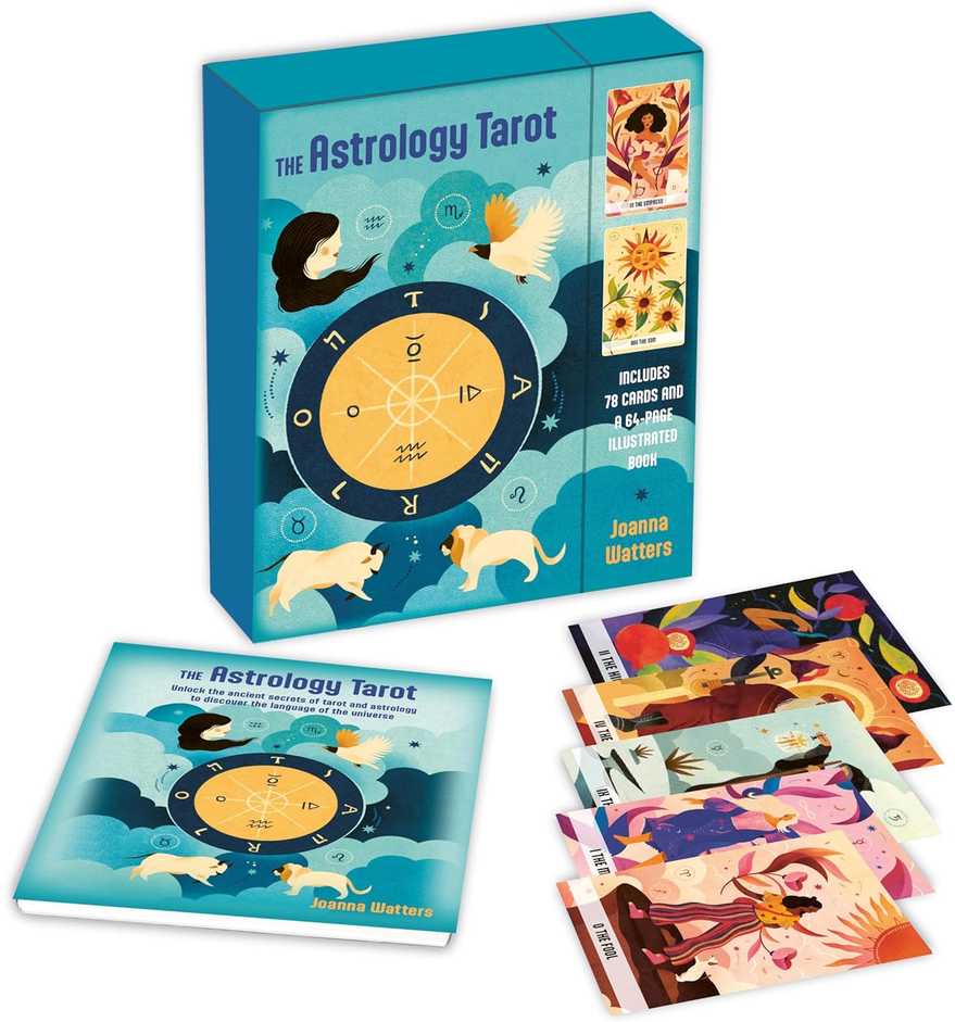 The Astrology Tarot: kortų ir knygos rinkinys Cico Books, žema kaina ...