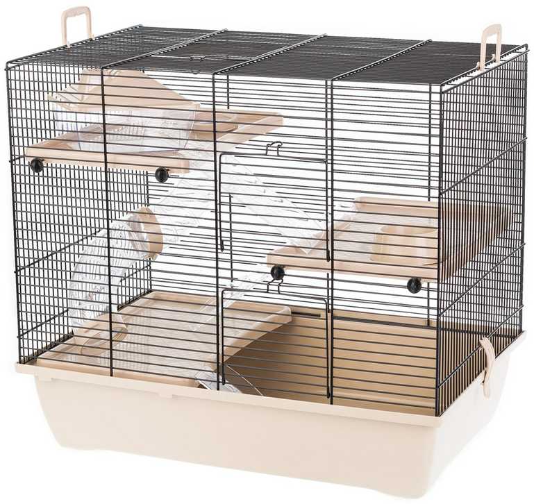 Graužikų Narvas - INTER-ZOO Pinky 3 Cinko Bežinis, modelis - G306ACTB ...