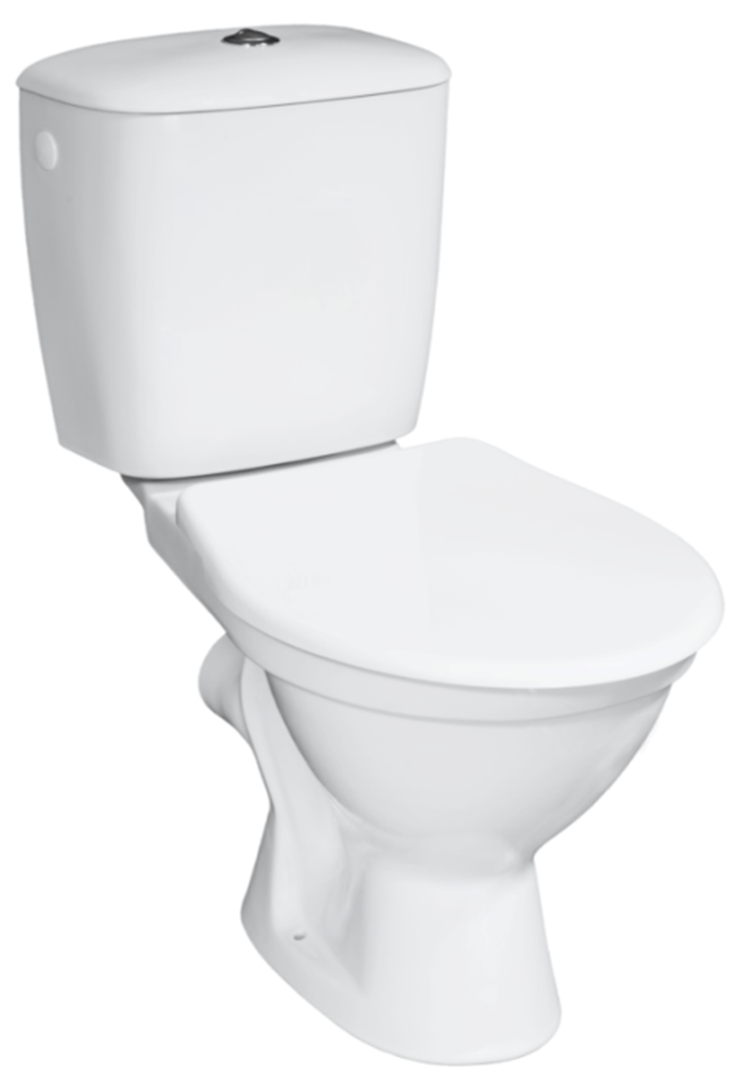 Kombinuotas WC NORMA su termoplastiko dangčiu, horizontalus, 3 / 6 ltr ...