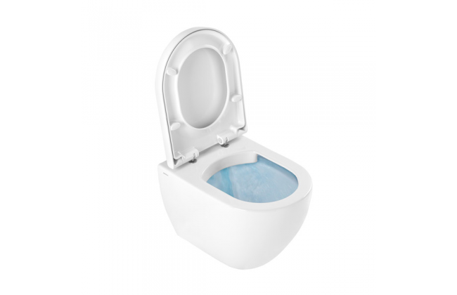 Pakabinamas unitazas SANIBOLD Rimflush (365x510x364mm), baltas, žema ...