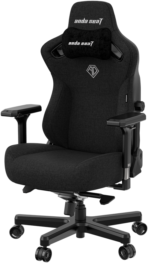 AndaSeat Kaiser 3 XL, Juoda, Fabric, žema kaina | Varle.lt