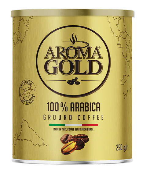 Malta kava skardinėje AROMA GOLD, 250 g, žema kaina | Varle.lt