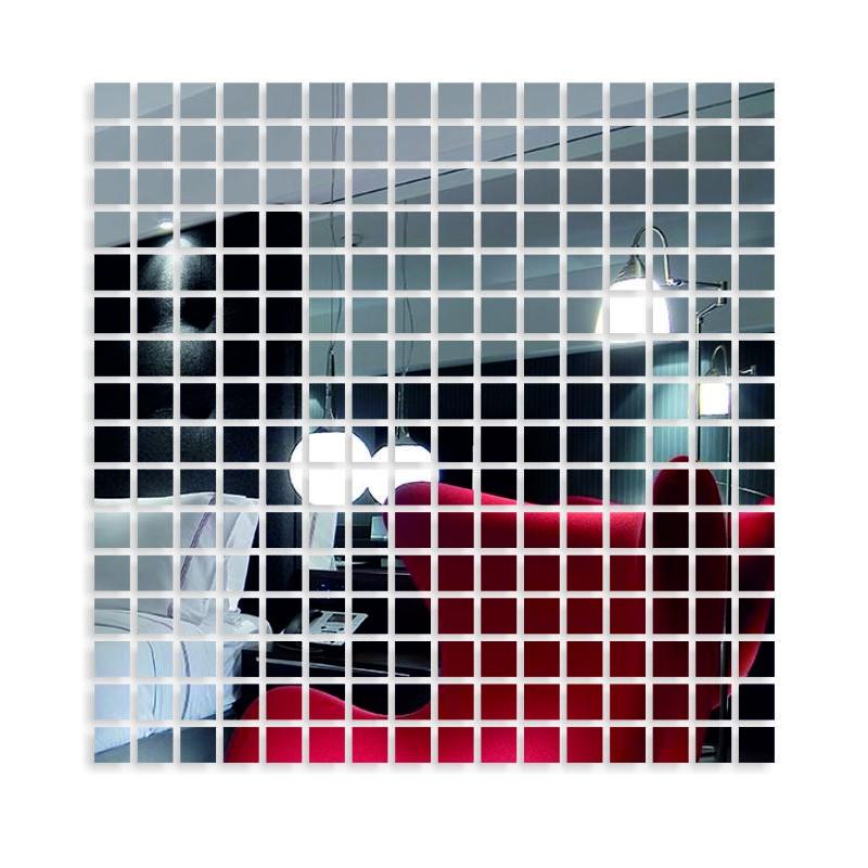 Dekoratyvinis veidrodis "Kvadratas iš kvadratų" | Varle.lt