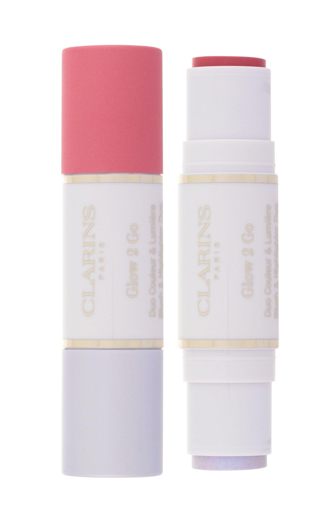 Clarins 2IN1 Stick Highlighter& Blush nr01 10g, modelis - 3380810270006 ...