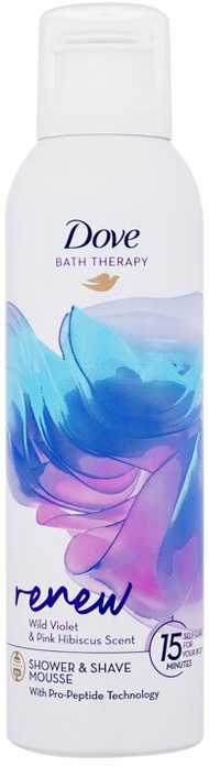Dove Bath Therapy Renew Shower & Shave Mousse dušo putos, žema kaina ...