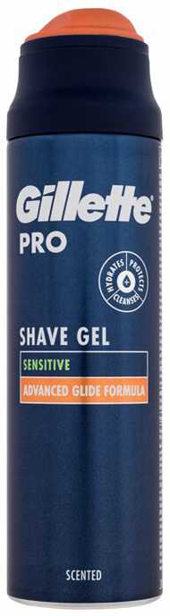 Gillette Pro Sensitive Shave Gel Skutimosi gelis vyrams, 200 ml ...