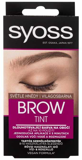 Syoss Brow Tint Eyebrow Color, žema kaina | Varle.lt