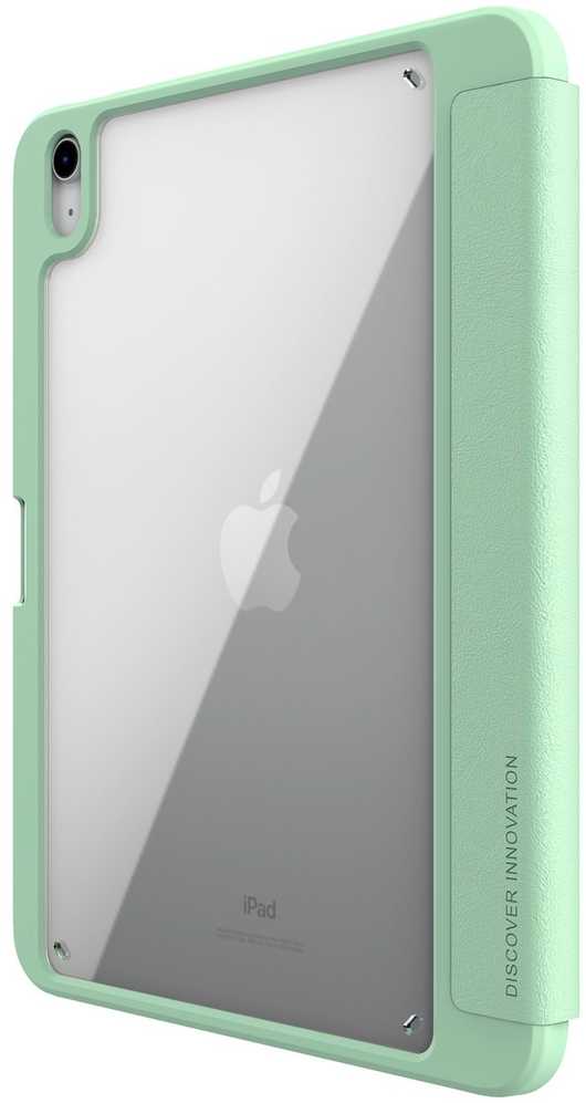 Dėklas Nillkin Bevel Leather Apple iPad 10.9 2022 žalias, modelis - 57983111890, žema kaina ...