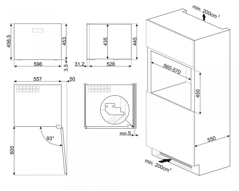 SMEG vyno šaldytuvas CVI121G, (21 vnt., butelių), modelis - CVI121G21 ...