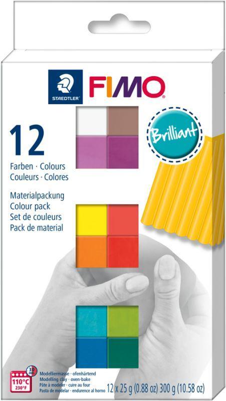 Fimo Polymer molio modelino rinkinys 12 spalvų, modelis - 8023 C12-2 ...