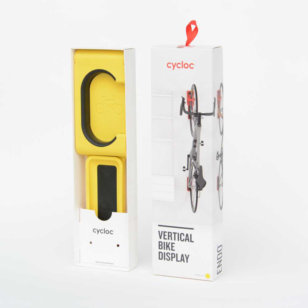 CYCLOC Endo sieninis dviračio laikiklis, oranžinis, modelis - 710856, žema kaina | Varle.lt