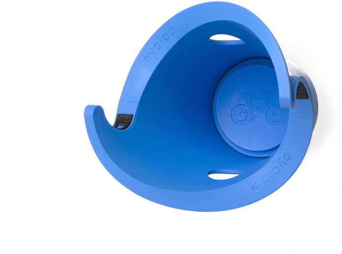 CYCLOC Solo sieninis dviračio laikiklis, mėlyna, modelis - 710853, žema kaina | Varle.lt