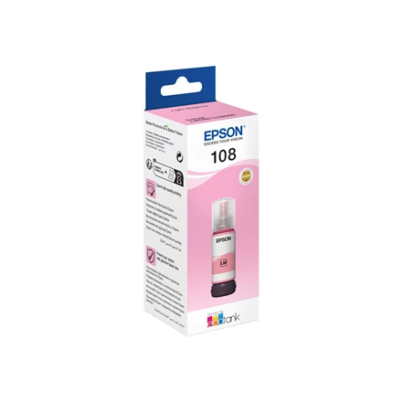 Epson 108 EcoTank | Rašalo butelis | Šviesiai purpurinė, modelis ...