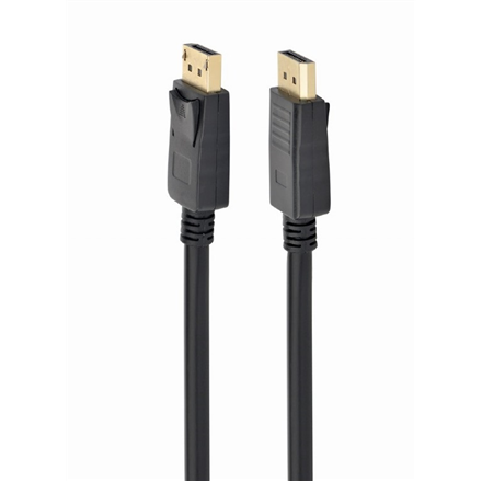 Gembird | „DisplayPort“ laidas, 4K | Juodas | 2x Displayport (vyriškas ...