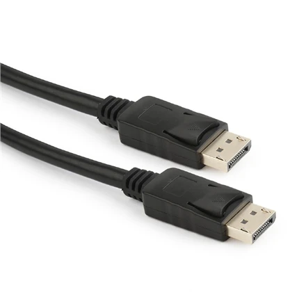 Gembird | „DisplayPort“ laidas, 4K | Juodas | 2x Displayport (vyriškas ...