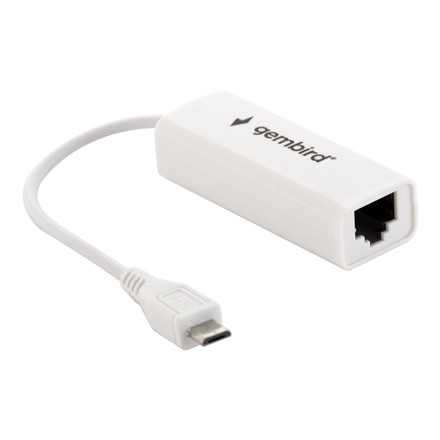Gembird | Micro USB 2.0 LAN adapteris | Micro USB į RJ45, modelis ...