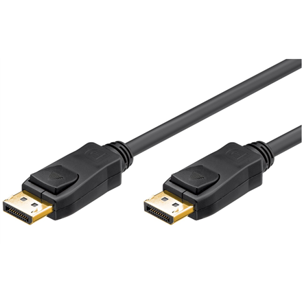 Goobay DisplayPort kabelis Juodas DP į DP 2 m, modelis - 49959, žema ...