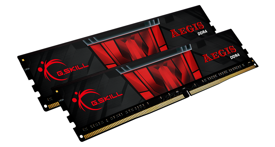 G Skill Ram Aegis 16gb 8gb X 2 Ddr4 3000 Mhz Modelis ‎f4