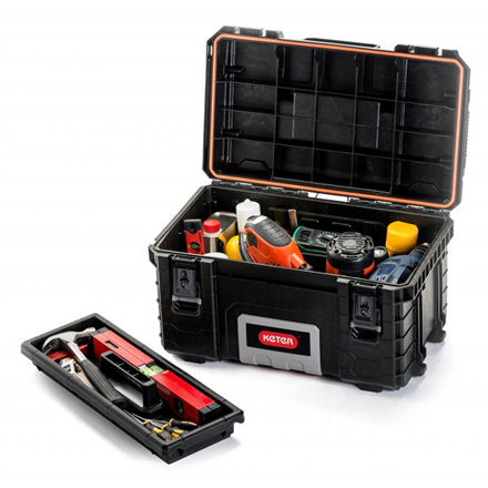 Keter Tool Box Gear 22 ", modelis - 236891, žema kaina | Varle.lt