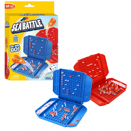 FUNVILLE GAMES žaidimas Sea Battle, kelioninė versija, 61141, modelis ...