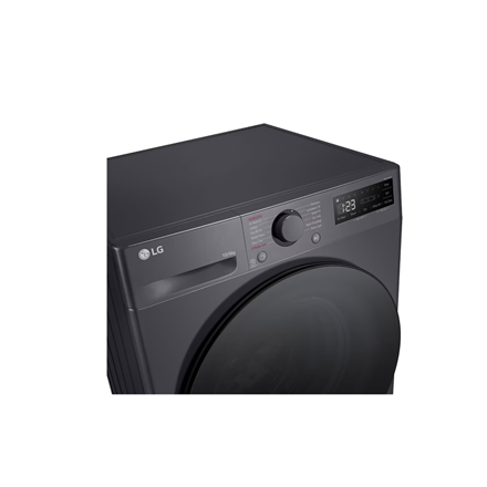 LG R500 serijos, 10 / 6 kg skalbyklė su džiovykle F4DR510S2M, Juoda ...