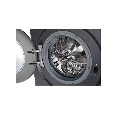 LG R500 serijos, 10 / 6 kg skalbyklė su džiovykle F4DR510S2M, Juoda ...