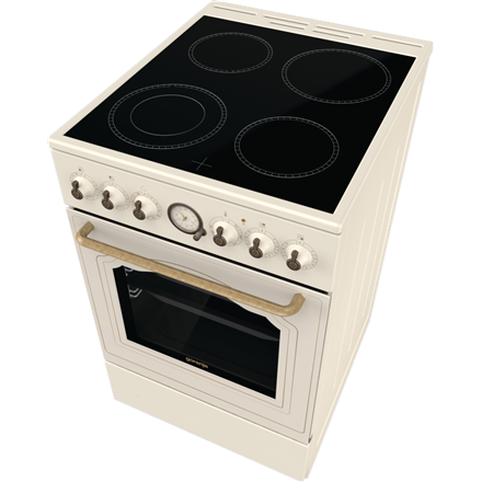 Viryklė Gorenje | Cooker | GECS5B70CLI | Hob type Vitroceramic | Oven type Electric | rusvai ...