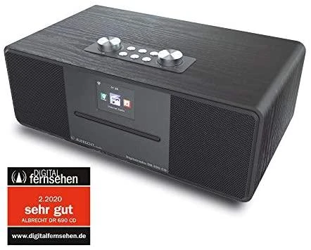 Radio Albrecht Albrecht DR 690 CD Interneto radijas juodas CD / DAB ...