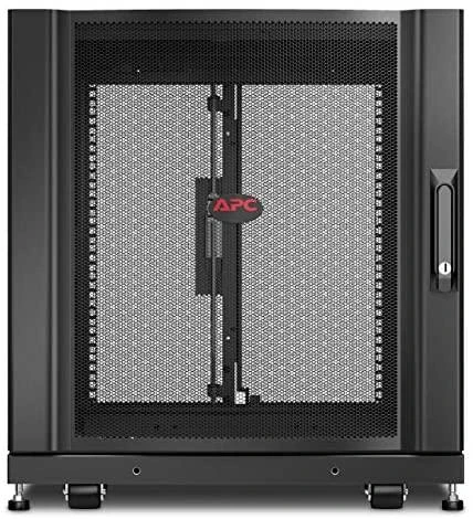 APC NETSHELTER SX 12U SERVER RACK ENCLOSURE 600MM X 900MM W / SIDES ...