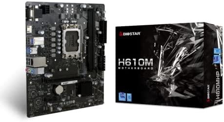 Pagrindinė plokštė BIOSTAR Intel H610 / LGA1700 / MicroATX / Atmintis ...