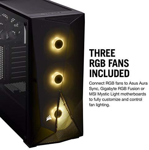 PC korpusas Corsair Carbide Series™ SPEC-DELTA RGB Mid Tower ATX Gaming ...