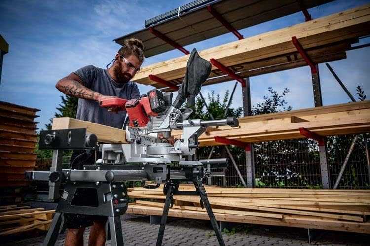 Akumuliatorinės pjovimo staklės FLEX SMS 190, žema kaina | Varle.lt