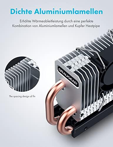 Graugear M.2 disko radiatorius su ventiliatoriumi (G- M2HP04- F ...