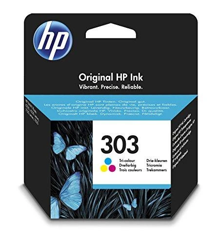 HP 303 Tri-colour Ink Cartridge, žema kaina | Varle.lt