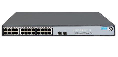 Šakotuvas Hp Enterprise Hewlett Packard (HP) HPE Aruba 1950-24G-2SFP+-2XGT-PoE+ (370 W) Switch ...