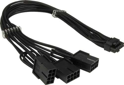 Adapteris AV Inter-Tech Inter-Tech Adapteris GPU-02 (12pin) auf 3x8pin ...